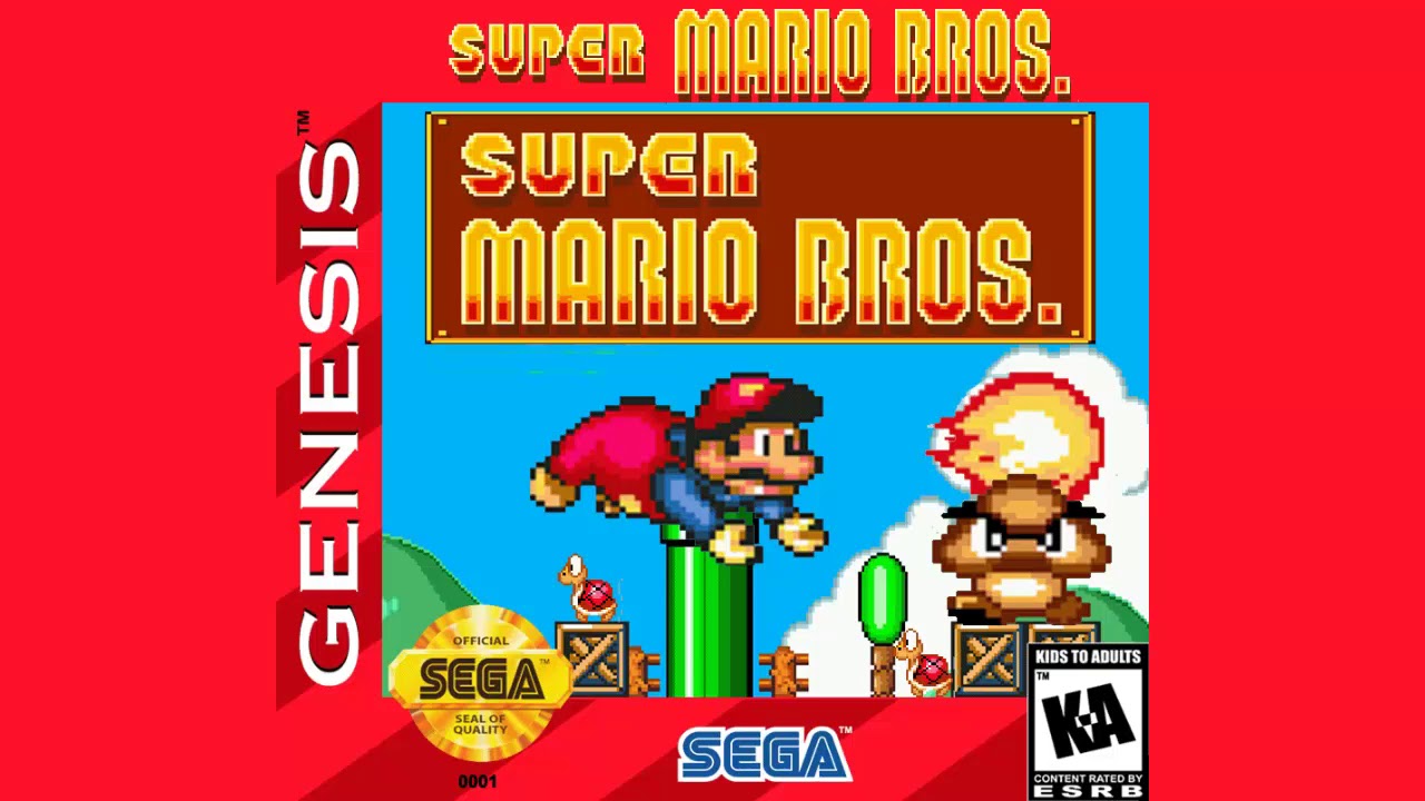 Super Mario World Title - Super Mario World (Sega Genesis) - YouTube