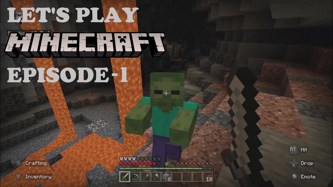 Let's Play Minecraft New Realm Episode 1 getting Started - YouTube