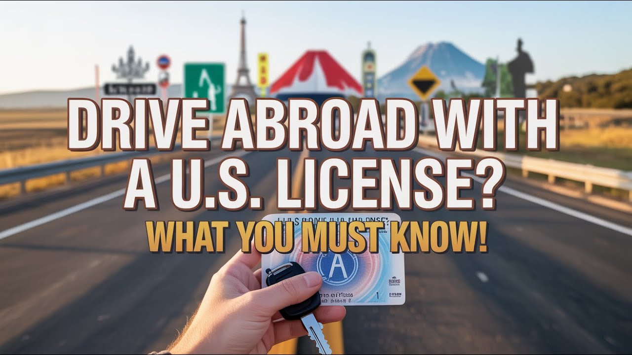 Can I use my U.S. driver’s license abroad? - YouTube