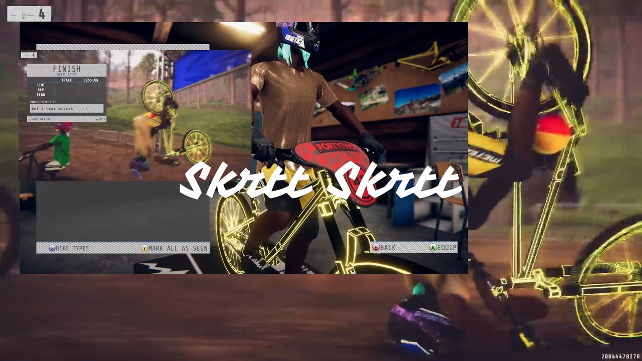 Yellow Neon Bike - XS - Descenders (sleeper game) - YouTube