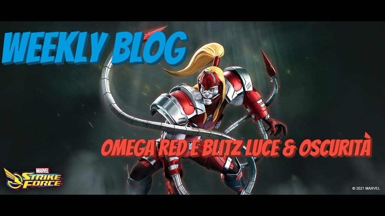 MSF Weekly Blog Omega Red & Blitz Luminosi !!! - YouTube