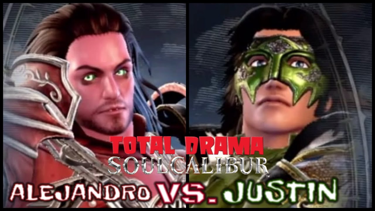 Total Drama SoulCalibur - Alejandro vs. Justin - YouTube