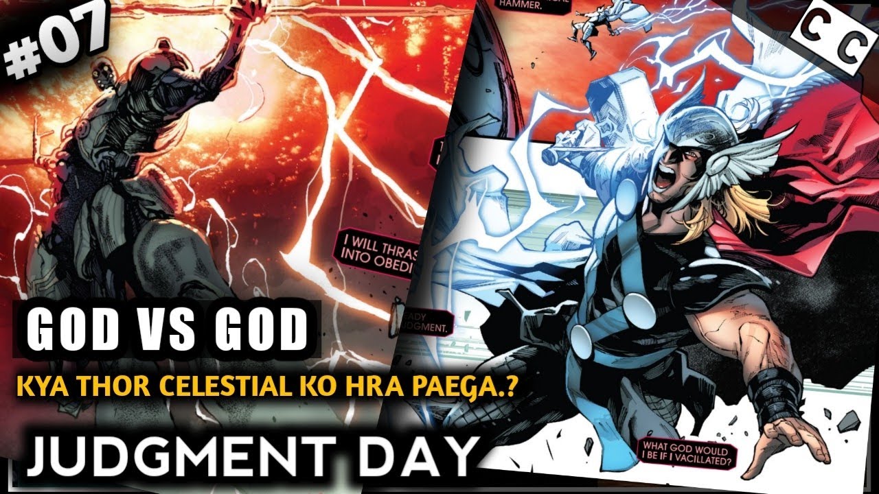 CELESTIAL VS THOR 😡 Kya THOR God ko hra paega.? JUDGMENT DAY Episode 07 ...