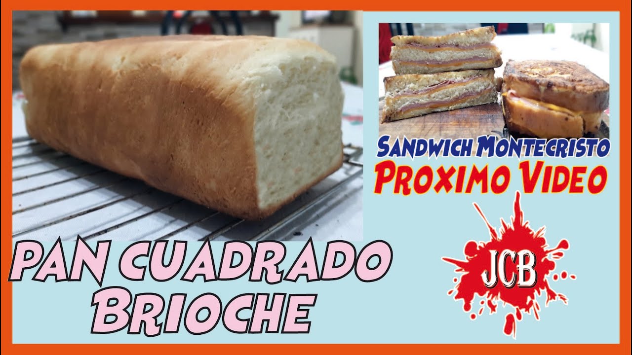 Pan Cuadrado Brioche Suave y Esponjoso ideal para hacer sandwich. - YouTube