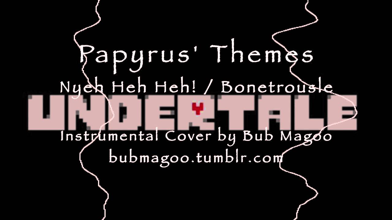 Undertale - Papyrus' Themes (string arr.) - YouTube