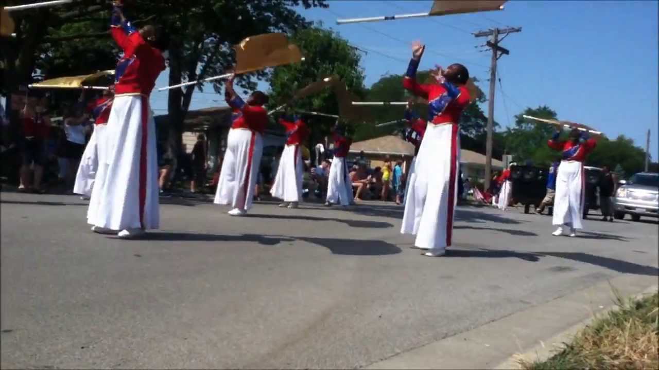 Color Guard Routine | Parade - YouTube