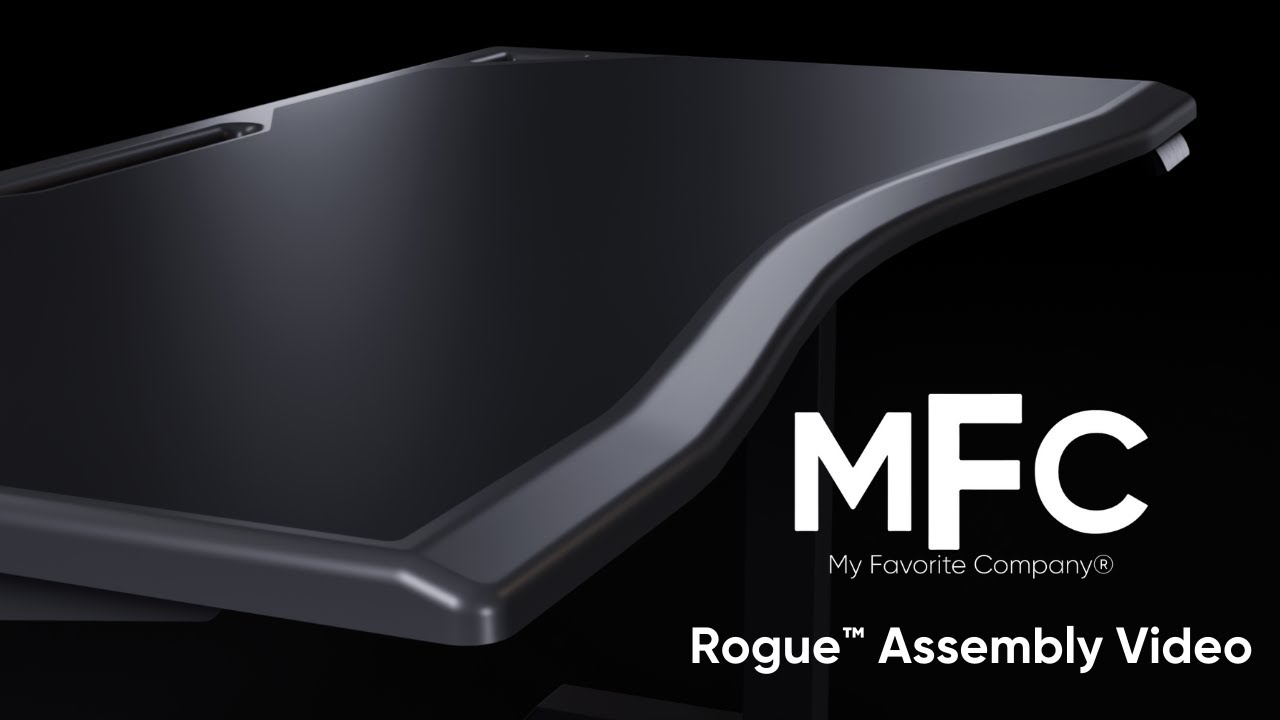 How to Assemble the MFC Rogue™ Esports & Office Desk Step by Step Guide ...