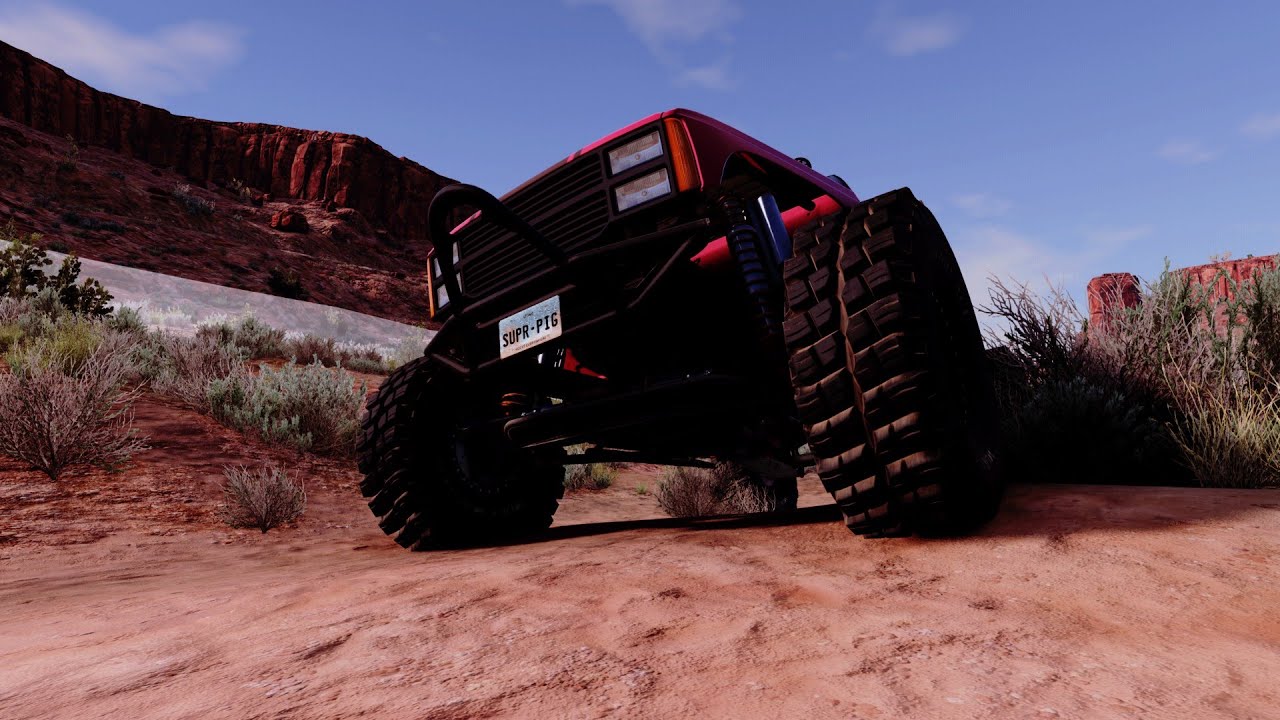 BeamNG Drive^Utah map^Rock Crawling - YouTube