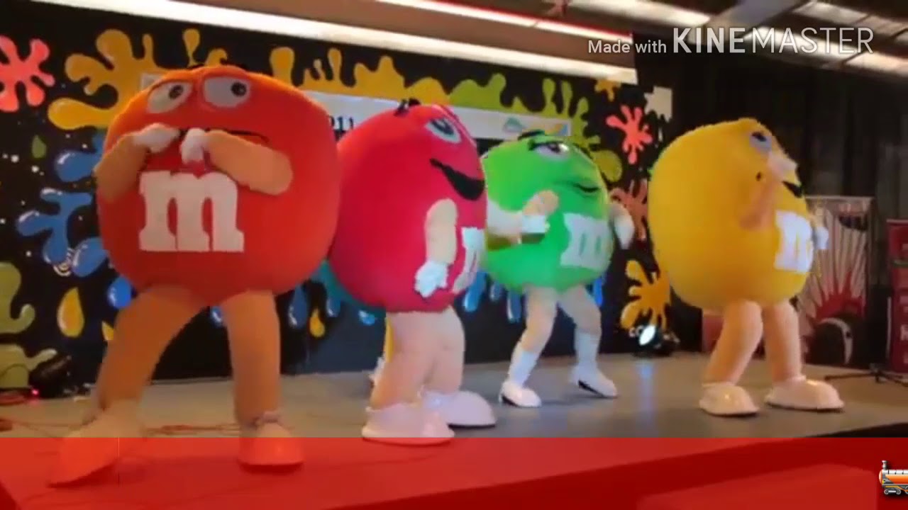 M&M's Philippine tour happy dance 2017 - YouTube