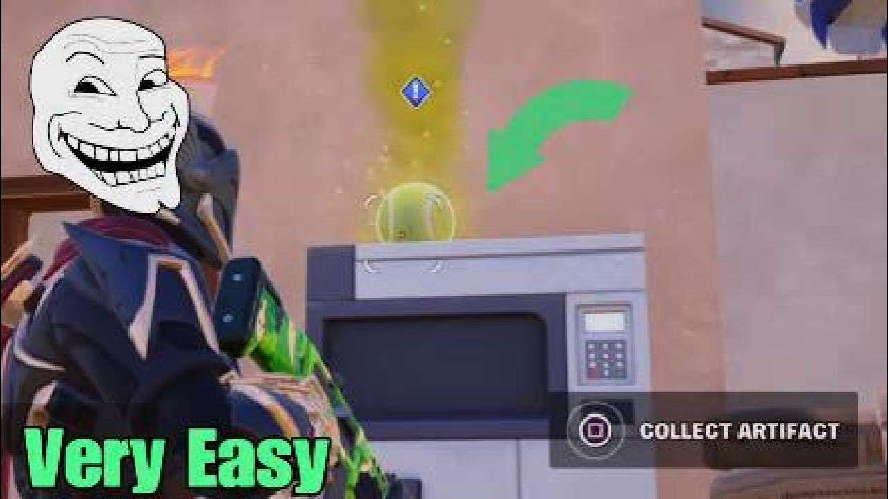 Easily Follow the Scent of and Collect The Artifact - Fortnite Cerberus ...