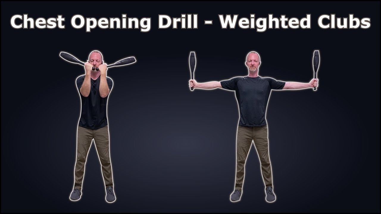 Opening the Chest with Weighted Clubs - YouTube