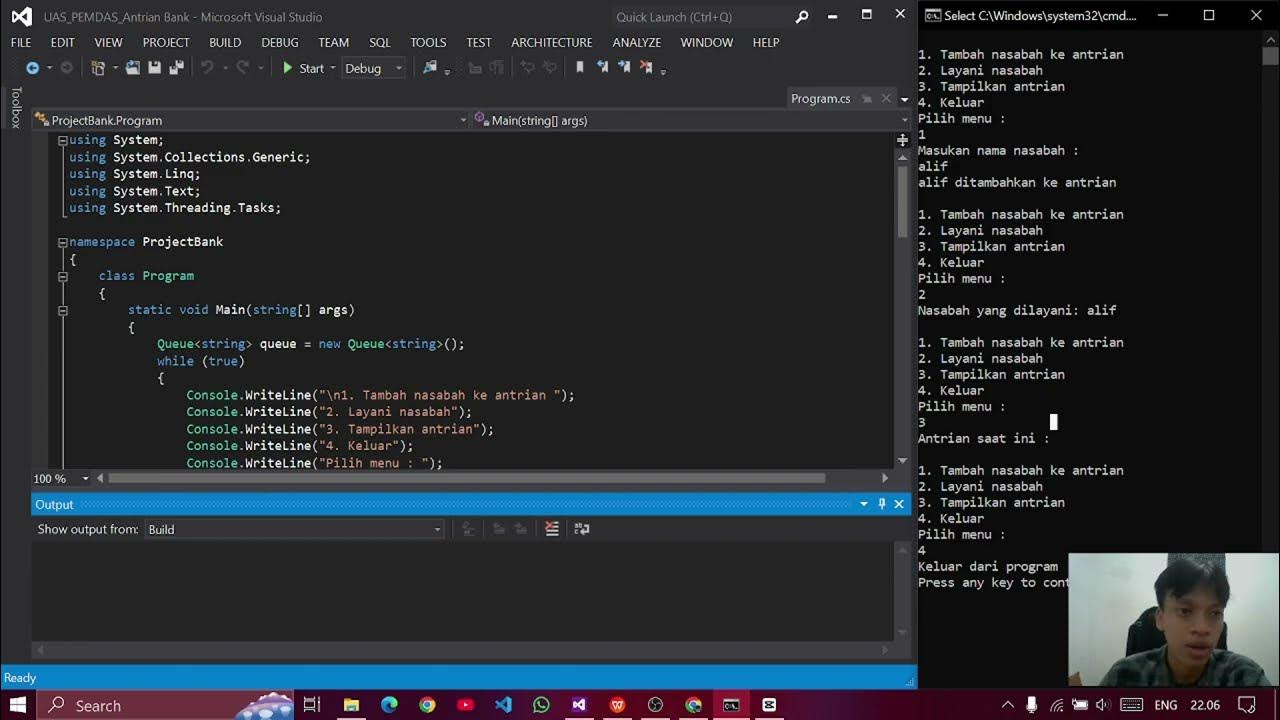 Tugas UAS Pemrograman Dasar - YouTube