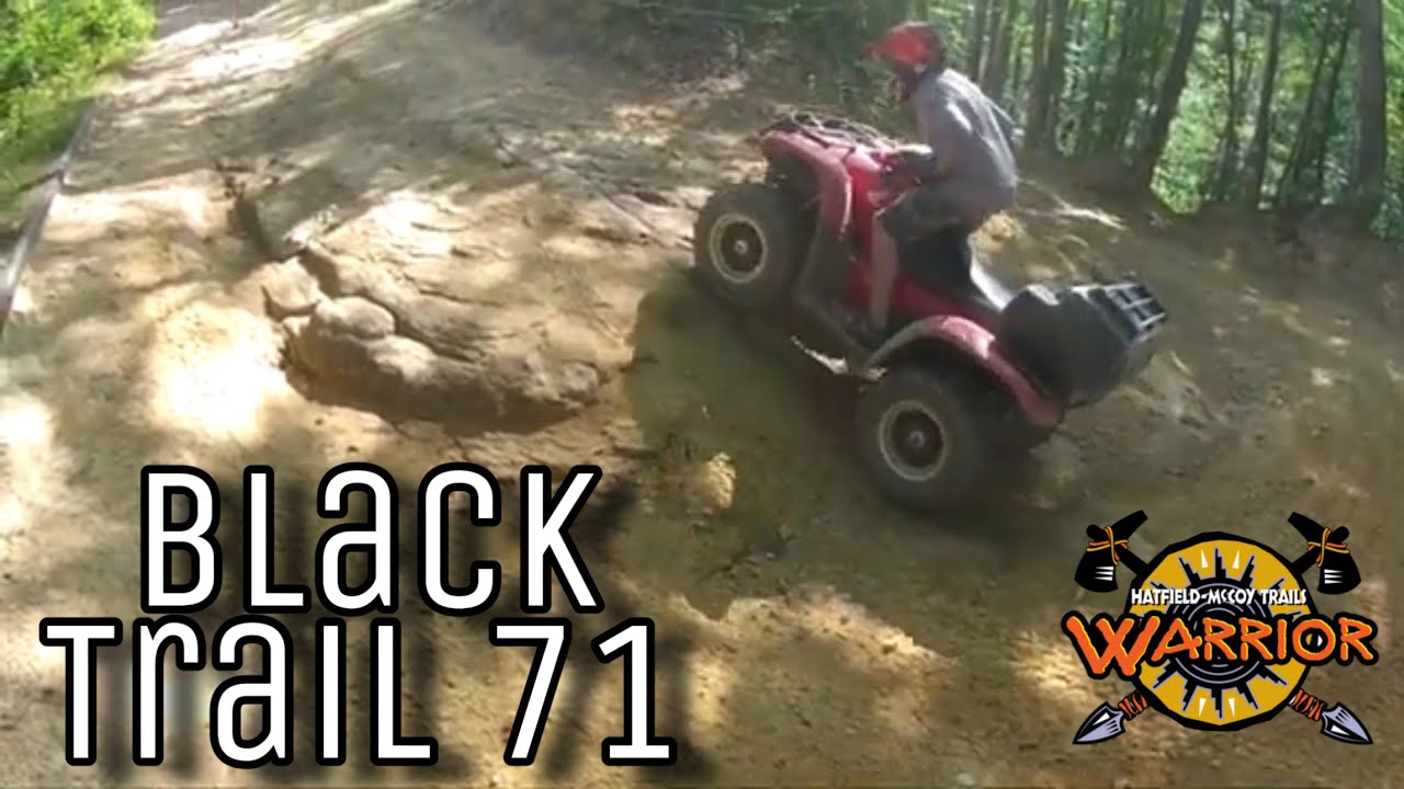 Hatfield McCoy Warrior Black Trail 71: Yamaha Kodiak 700 & Honda ...
