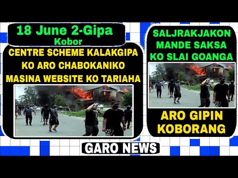 Garo News:18 June 2024/ Centre scheme ko tole chana manjawaha aro Saljrakjrakon soote galanga ...