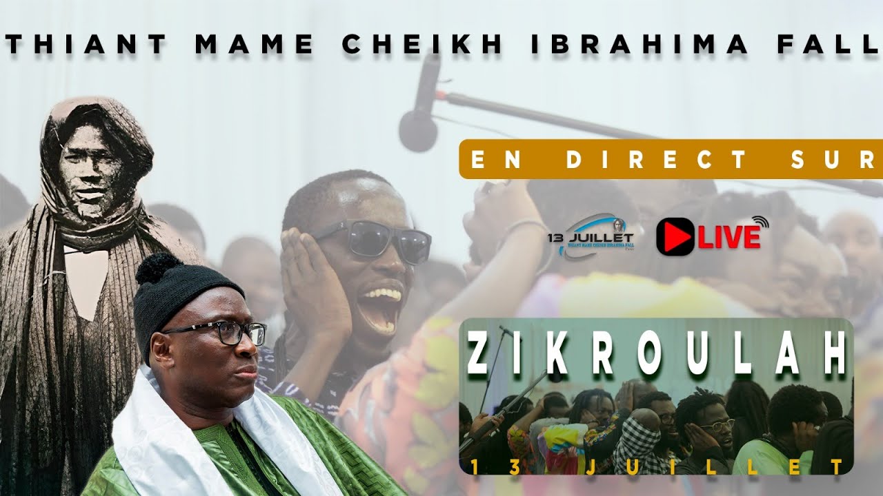🔴En Direct Paris Thiant Mame Cheikh Ibrahima Fall Sous l'initiative de ...