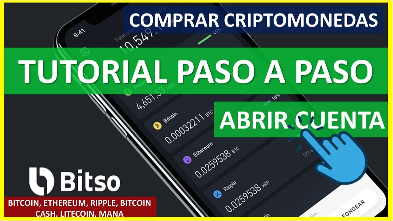 Abrir cuenta en BITSO TUTORIAL APP Como crear una cuenta en bitso 2023 ...
