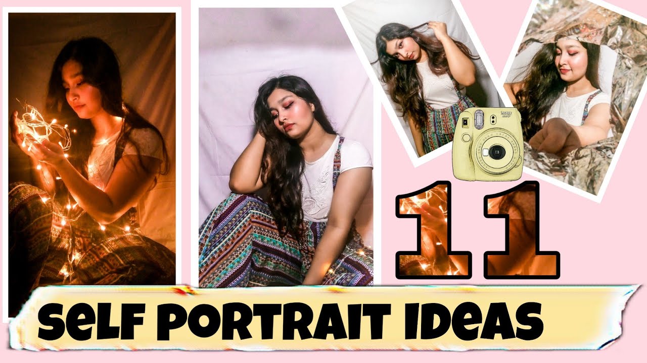 11 self portrait photography ideas | self portrait tutorial - YouTube