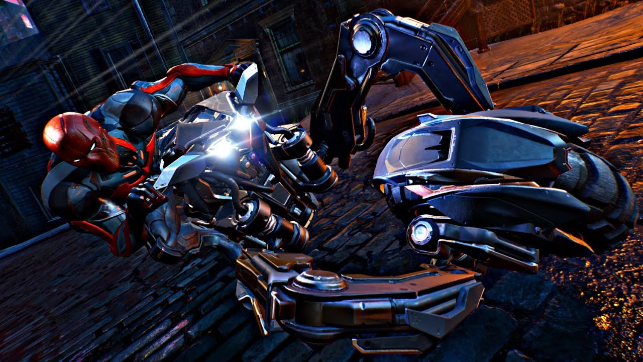 Gotham Knights _ RED HOOD GAMEPLAY (Boot up the Batcomputer and then ...