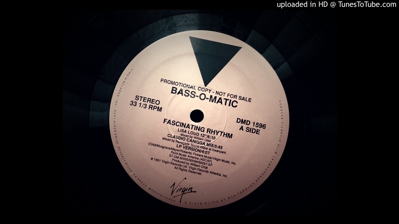 Bass-O-Matic - Fascinating Rhythm (Lisa Loud 12") - YouTube