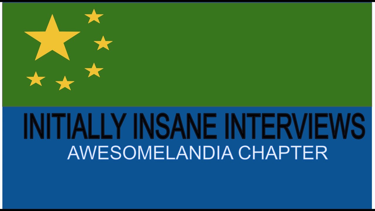 Initially Insane Interviews Episode 1: Interview with Awesomelandia ...