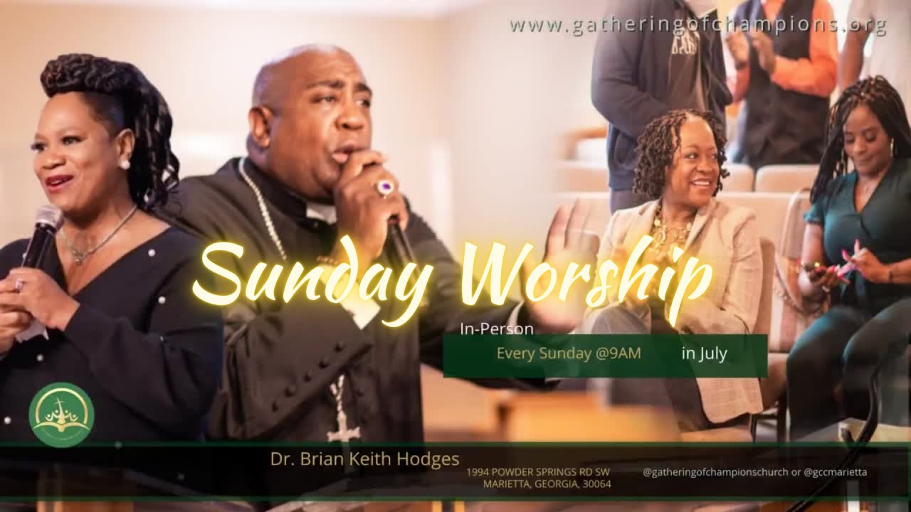 "He Will Make It Alright" Bishop Wade McCrae #gccmarietta # ...