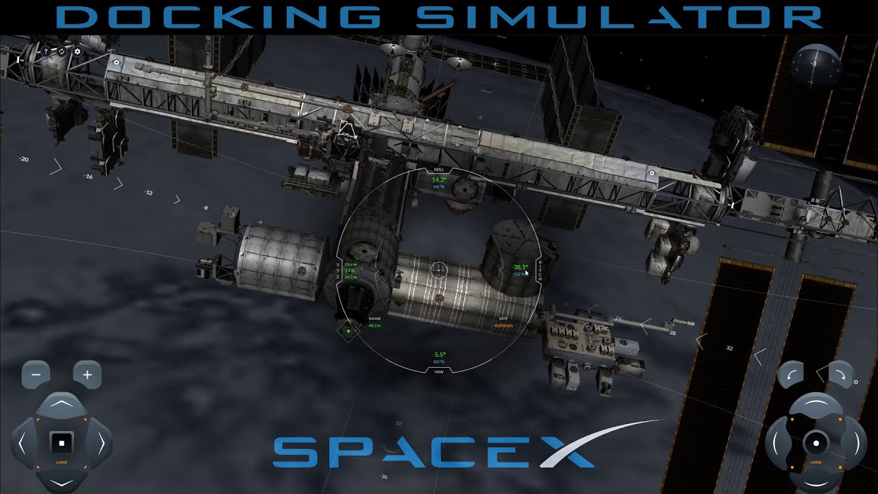 SpaceX Docking Simulator - YouTube