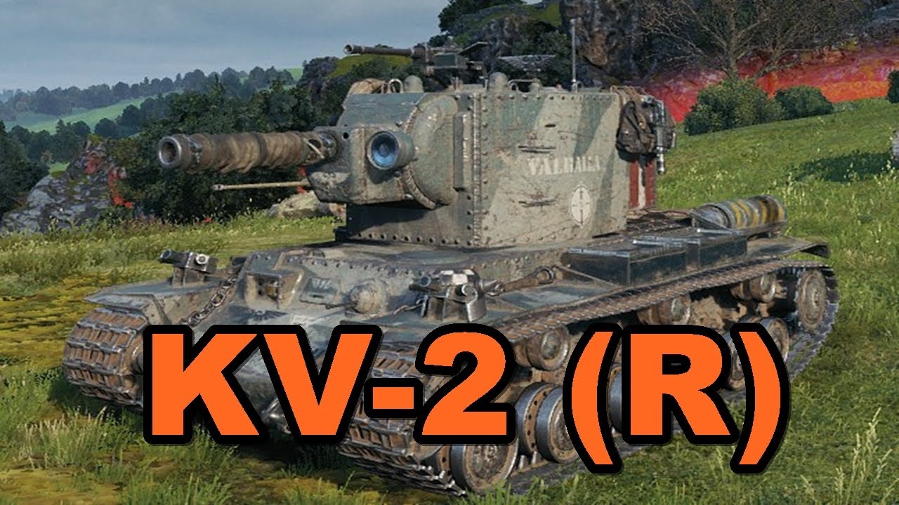 World of Tanks _ KV-2 (R) - HT Soviet (Sobietico) Tier VI _ Gran calibre + As de batalla(SPQR ...