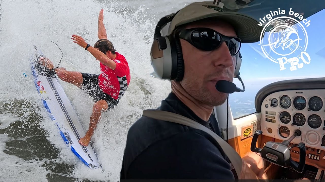 Michael Dunphy takes flight...literally - Virginia Beach Pro pres. by Coastal Edge ECSC bound ...