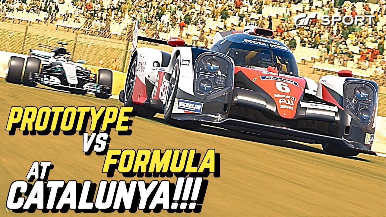 Sketchy PROTOTYPE vs FORMULA Battle at Catalunya!! - YouTube