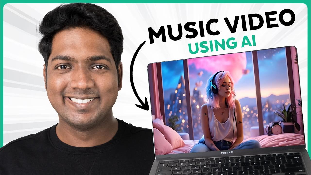 How to Create Music Video Song Using AI for FREE - YouTube