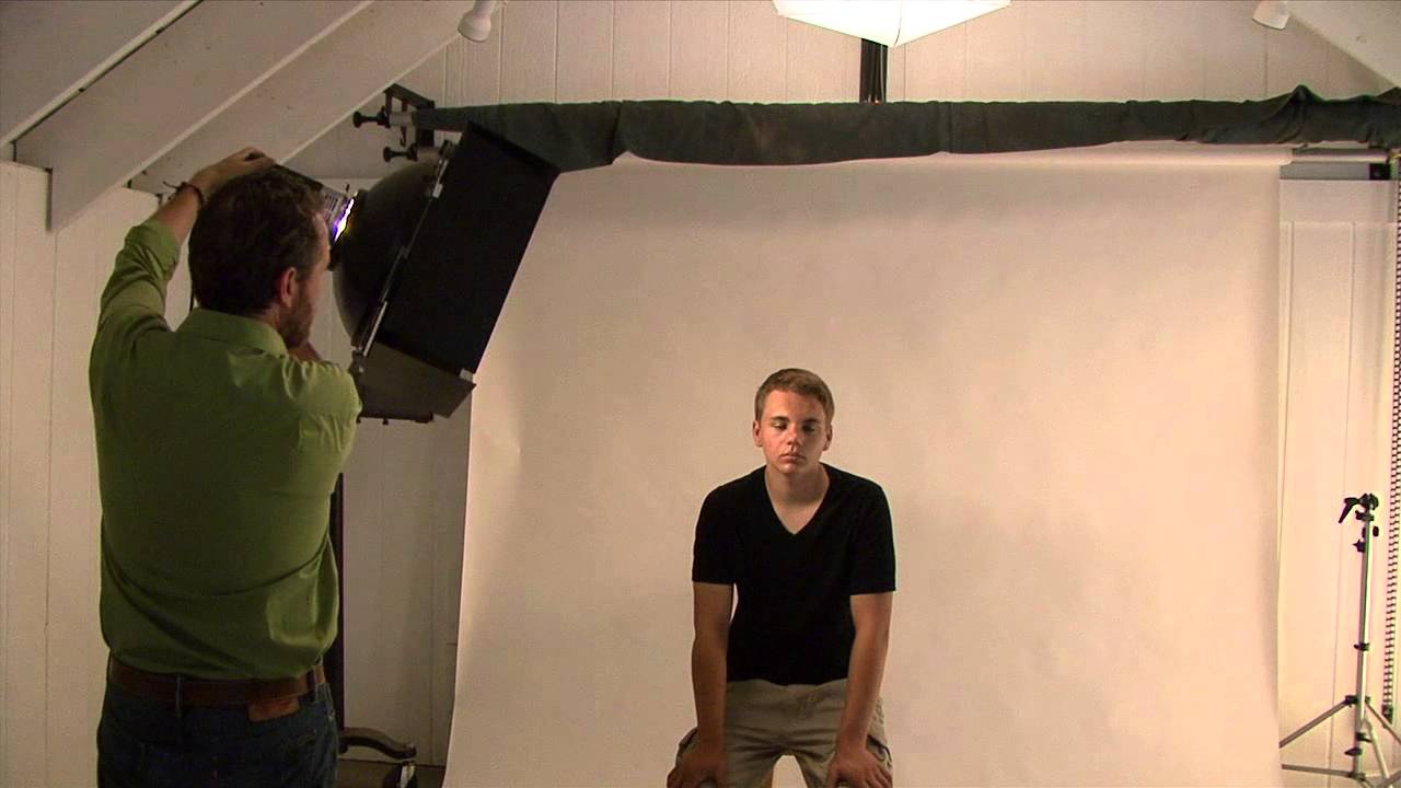 Studio Head Shot Tutorial - YouTube