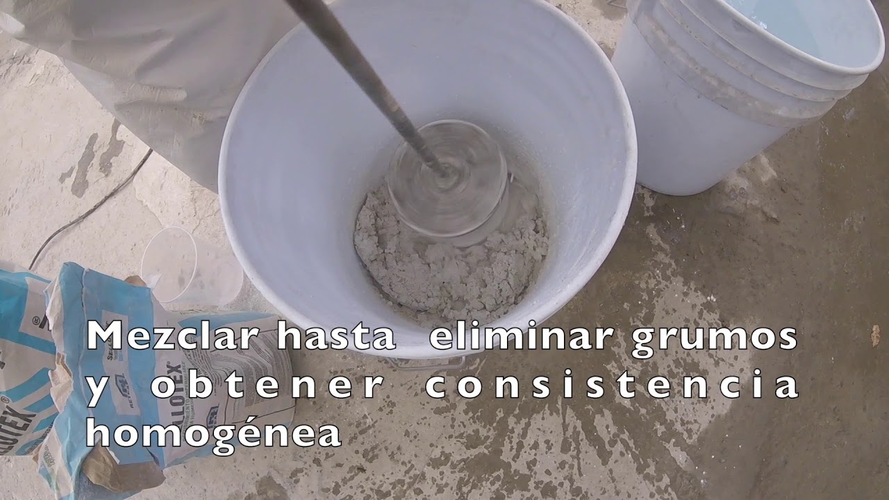 RETEX Sistema Impermeabilizante Aquaplug + Sellotex + Sellotex UH - YouTube