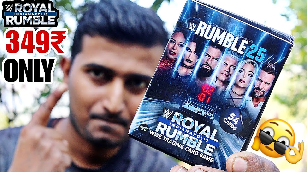 349₹ WWE Royal Rumble 2025 Limited Edition Cards 🤯 | Powerslam TCG ...