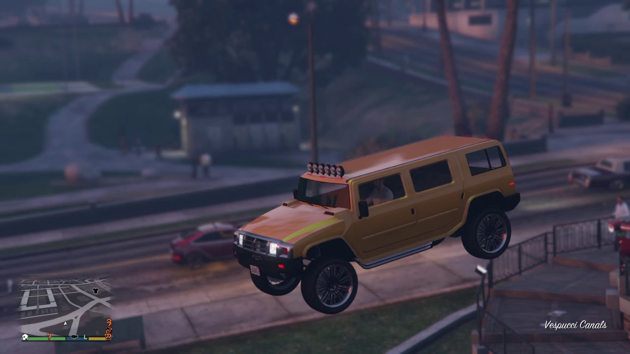 Grand Theft Auto V stunt kill - YouTube