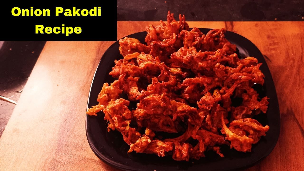 Onion Pakodi | How To Make Onion Pakodi At Home | हलवाई स्टाइल प्याज़ ...