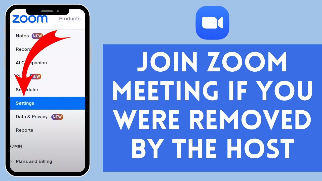 How to Join a Zoom Meeting If You Were Removed by the Host 2024 - YouTube