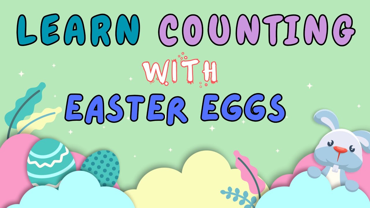 Count Easter Eggs from 1 to 10| Magical Easter Eggs Nursery Rhymes ...