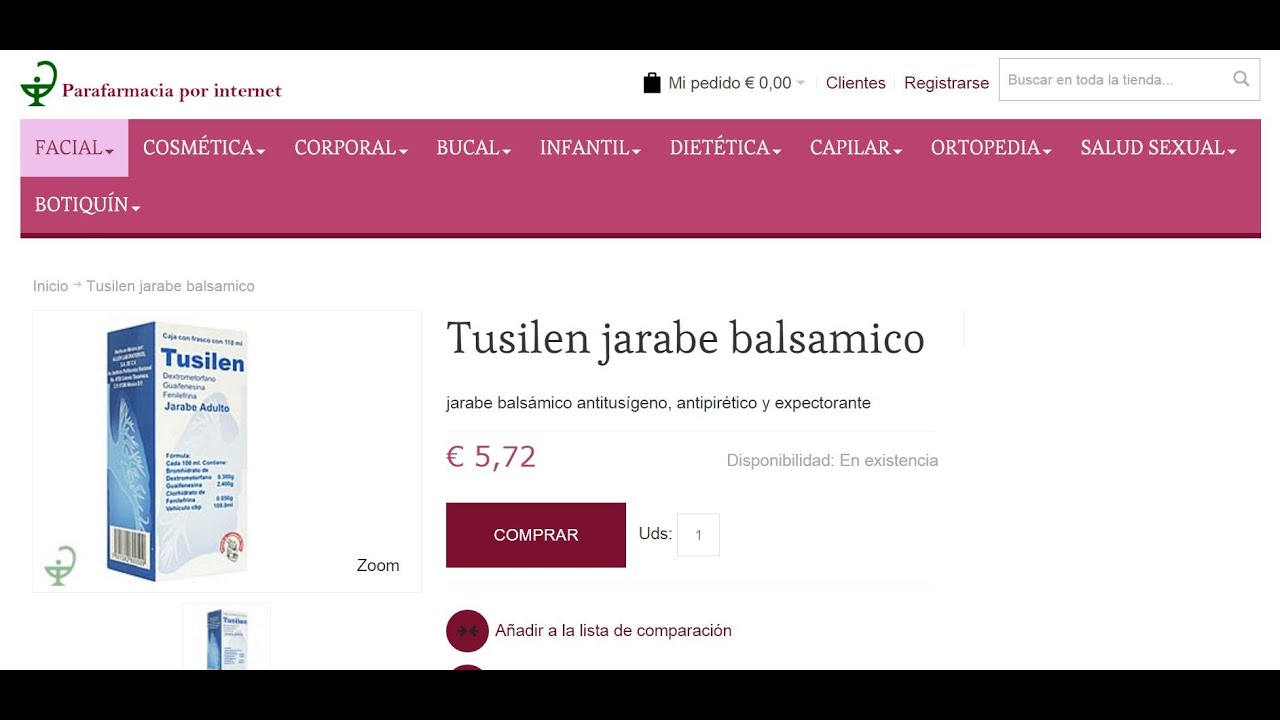 Tusilen jarabe balsamico - YouTube