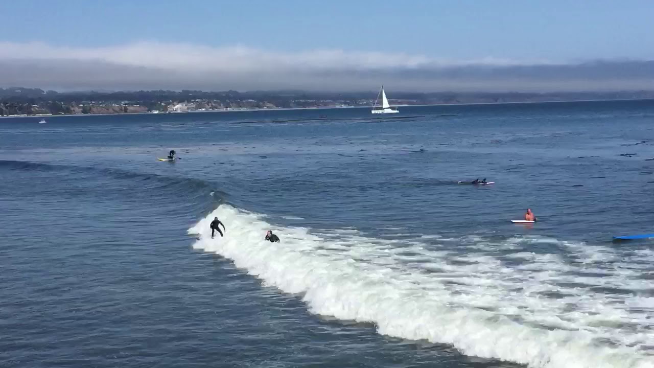 Surfing Capitola - YouTube
