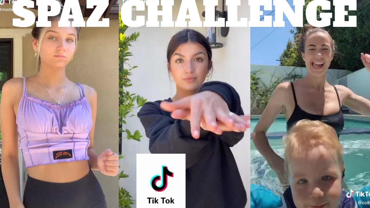 Spaz Dance Challenge (Tik Tok Compilation) - YouTube