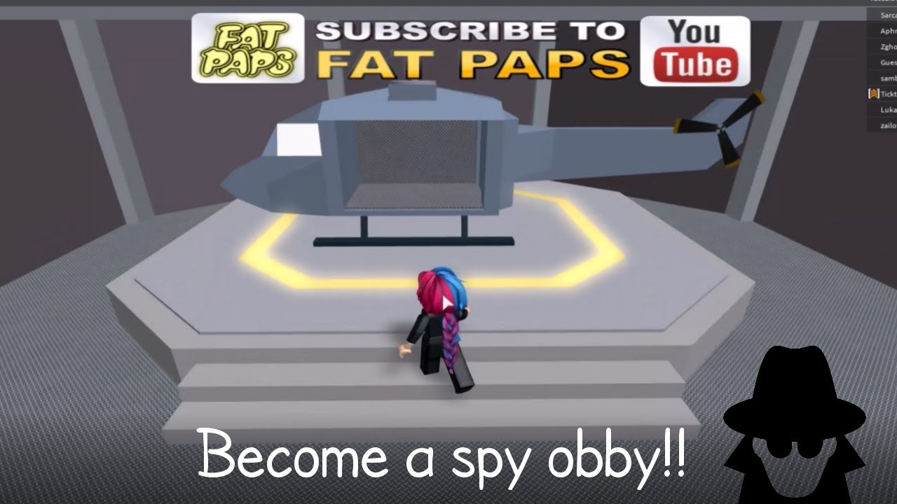 Let's Play | Become a Spy Obby - YouTube