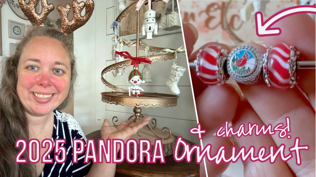 NEW 2025 Christmas Pandora Ornament! Porcelain Elf Pandora Ornament and ...