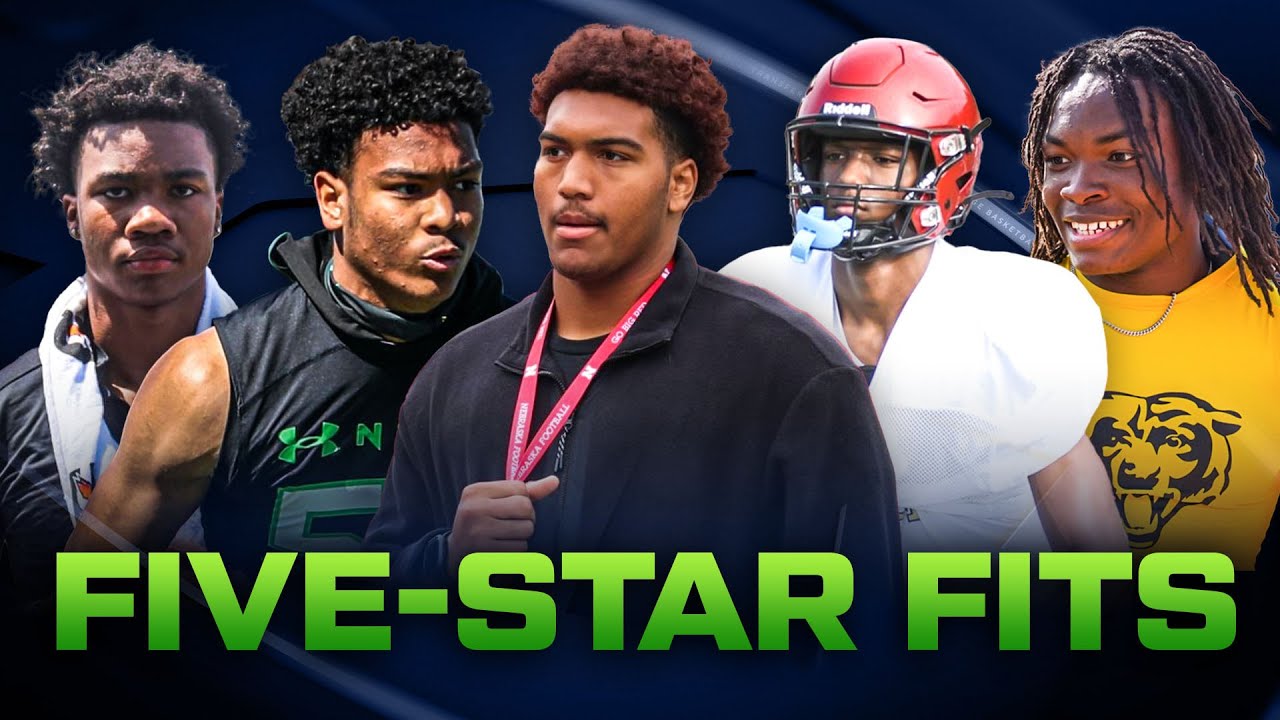 These FIVE-STARS would DOMINATE on these College Football Teams 👀 ...