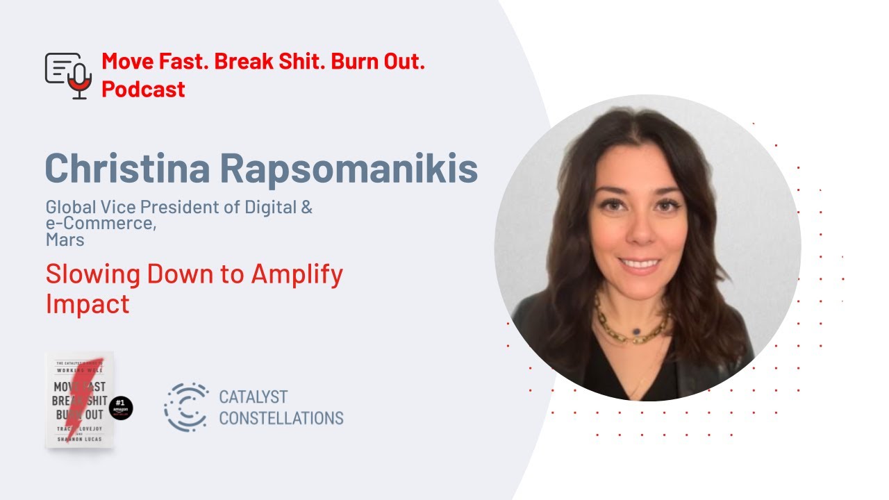 Slowing Down to Amplify Impact - Christina Rapsomanikis - YouTube