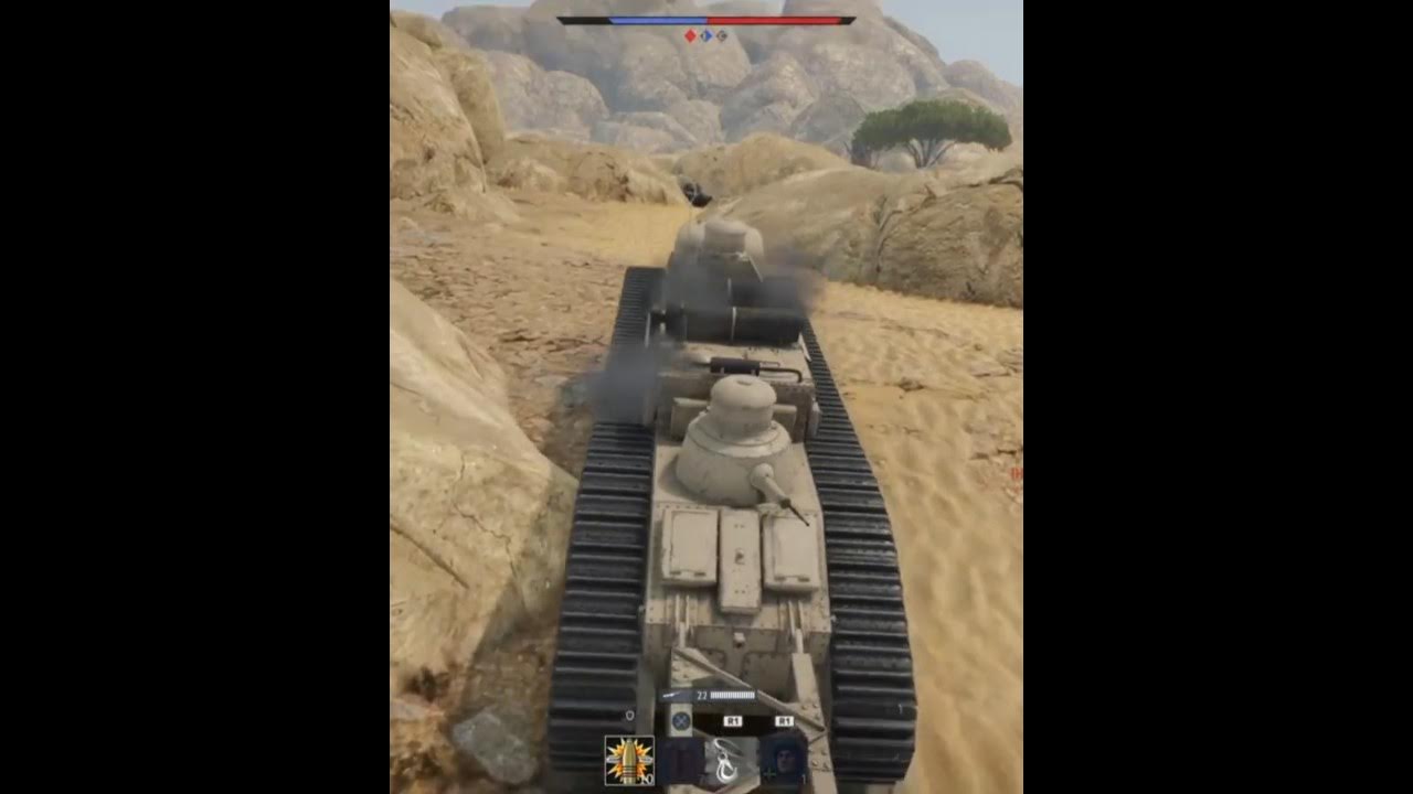 War Thunder | Char 2C bis vs M22 | #Shorts - YouTube