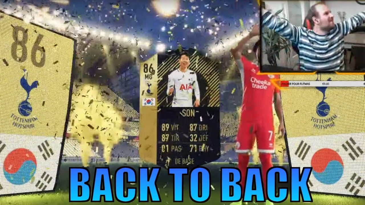 FIFA 18 - BACK TO BACK SON BOOST 86 !! - YouTube