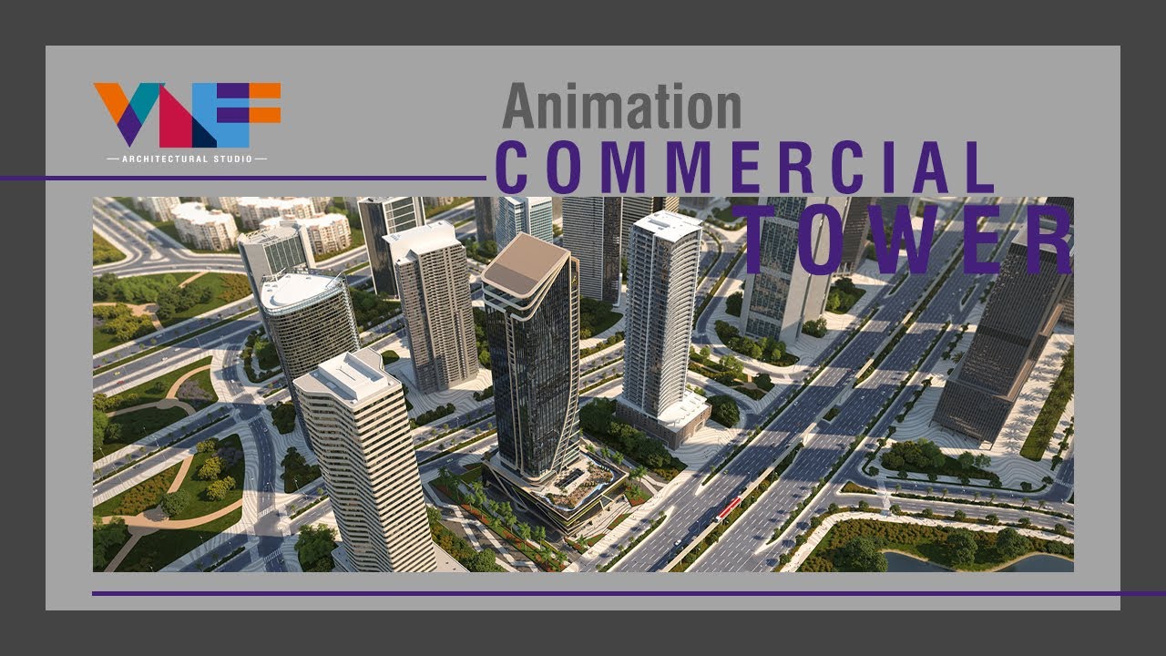 Commercial Tower Animation | Exterior Animation | Cinematic - YouTube