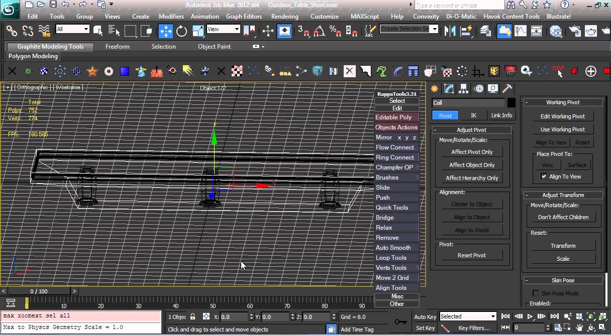 Collision in 3ds Max for Skryim - YouTube