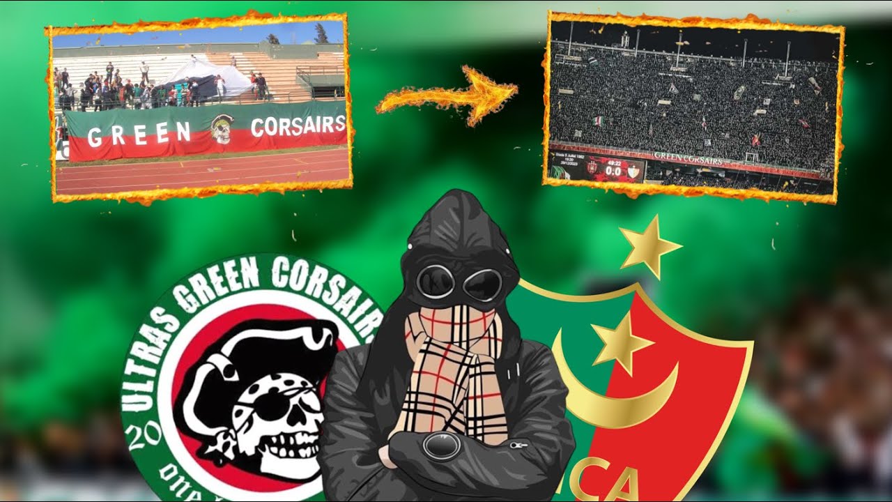 قصة أولتراس الغرين كورسرز | Ultras Green Corsairs MCA - YouTube
