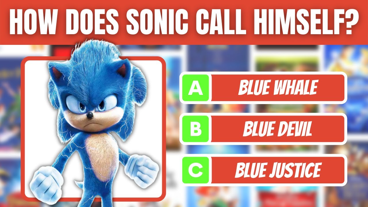 Quick Questions about the MOVIE Sonic the Hedgehog 2 - YouTube